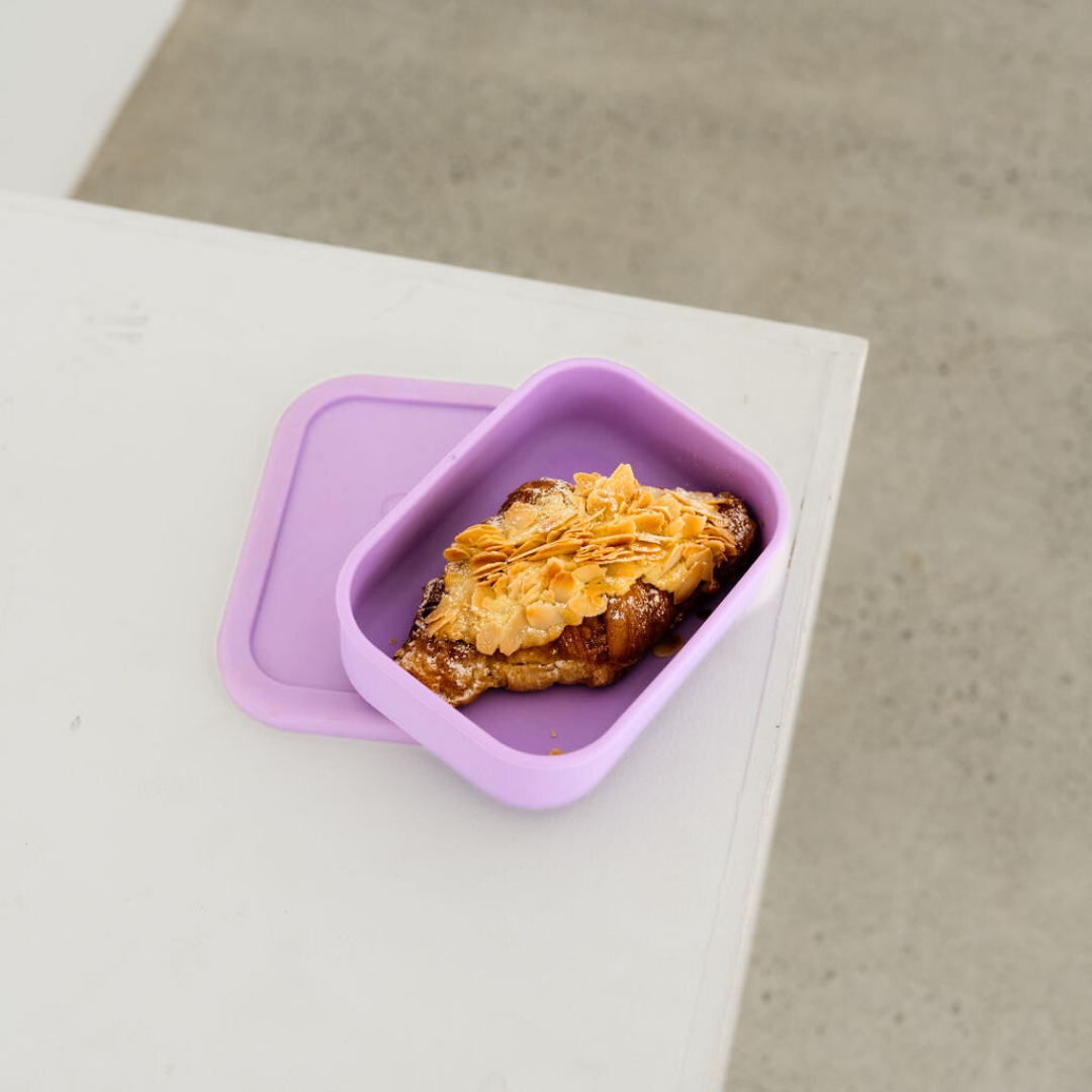 Lilac Rectangle Silicone Container – The Zero Waste People