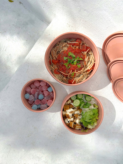 Dusty Pink Medium Round Container – The Zero Waste People